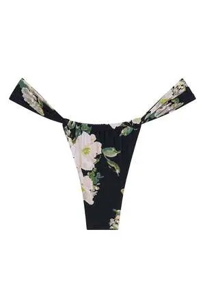 MONTCE Liz Floral Sandra Bikini Bottom - Brown