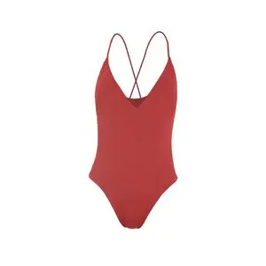 Rêve De Rive Fia One-piece Swimsuit - Red