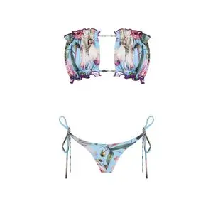 NUR KARAATA Bikini Set - Blue