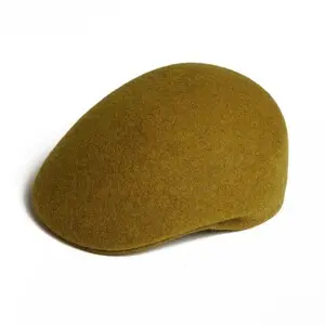 DASMARCA HATS Tate Dijon Blocked Melange Felt Cap