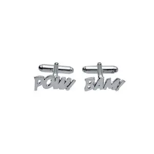 EDGE ONLY Pow! Bam! Cufflinks Sterling - Silver