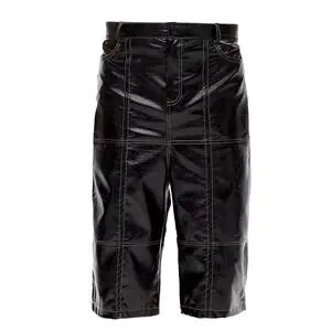 MAISON BOGOMIL Grid Cut Eco-leather Trousers