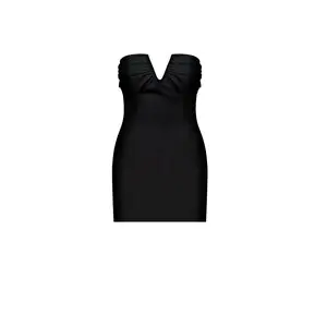NAZLI CEREN Miora Mini Crepe Dress