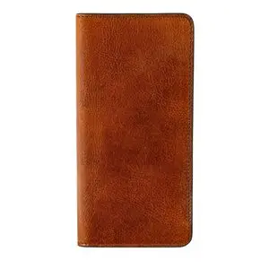 TIME RESISTANCE A Coat Wallet In Cognac The Periodic Table - Brown