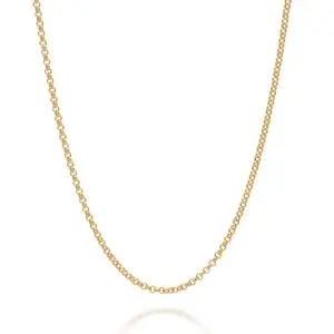 NELLOU JEWELLERY Belcher Chain Necklace - Gold