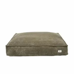 CAFIDE Corduroy Dog Bed, Cuadra - Green