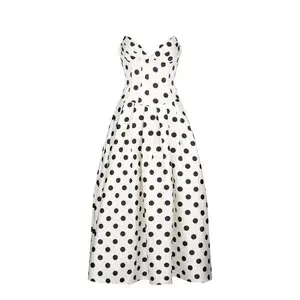 ATOIR Pepper Polka Dot Midi Dress