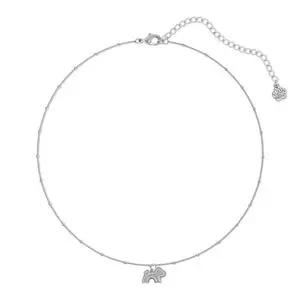 CLOUD HAVEN Logo Pendant Necklace - Silver