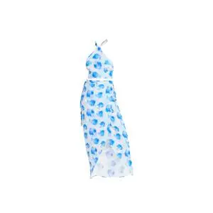 FIOLAS Viscose Skirt Set - Blue