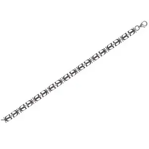 DIME TRIBE Signature Chain Bracelet - Silver