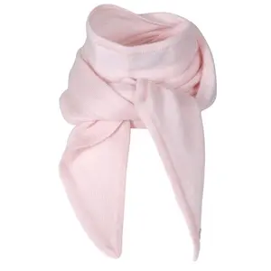 TIRILLM Women's Ayla Small Neck Scarf In Soft Pure Cashmere, Pale Pink