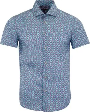 LORDS OF HARLECH Scott Petal Trio Shirt Spearmint - Green