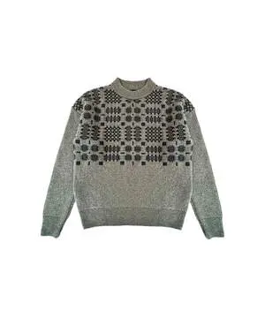 MABLI Lambswool Gansey With Jacquard Pattern