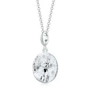 LILY CHARMED Sterling Taurus Zodiac Charm Necklace - Silver
