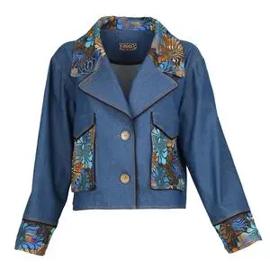 LALIPOP DESIGN Cropped Denim Jacket
