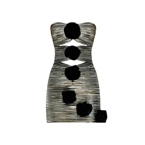 Nur Karaata Cut Out Cocktail Dresses