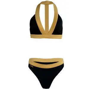 TOUCH BY ADRIANA CAROLINA Simplicity Bikini Set - Black