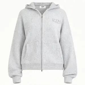 LOOM ARCHIVES Knit Zip Through Hoodie