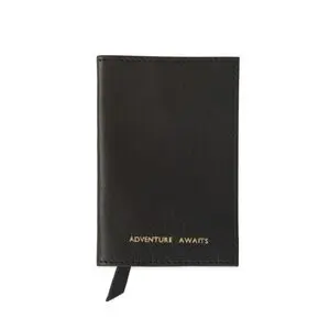 VIDA VIDA Adventure Awaits Leather Passport Cover