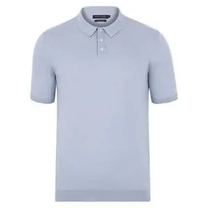 Paul James Knitwear Button Down Polos For Men