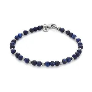 NELLOU JEWELLERY Jewel Bead September Birthstone Bracelet - Blue