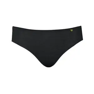 ZD ZERO DEFECTS Mid-rise Diana Briefs In Soy Fiber Breathable & Antibacterial Color - Black