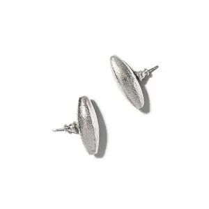 JAREDJAMIN Zeppelin Stud Post Earrings - Silver
