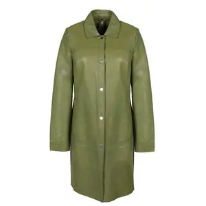 Women's Green Leather Coats