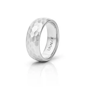Unaloe Hammered Rings For Men