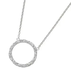 LUCY QUARTERMAINE Solid Sterling Single Hula Pendant - Silver