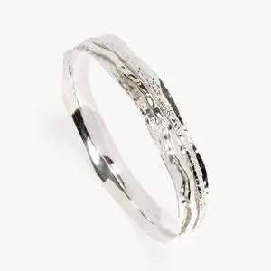 CHARLOTTE'S WEB JEWELLERY Spinning Bangle - Silver