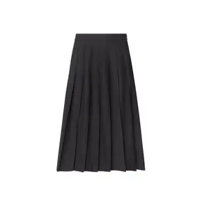 LOU&UP (FORMERLY LOUP CLOTHING) Knee-length Pleated Skirt