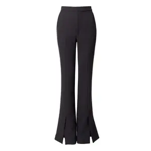 AGGI BY HALEWSKI Pants Monica Designer Long - Black