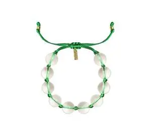 ADRIANA PAPPAS DESIGNS Glass Beaded Bracelet - Green