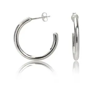 THE JEWELLERY STORE LONDON Open Hoop Stud Earrings
