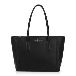 LUIS STEVEN Medium Tote Pro Pebble Leather - Black