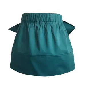 LANGNER Cotton Mini Skirt With Bow