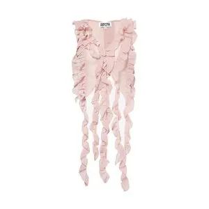 AMY LYNN Paola Ruffle Chiffon Top