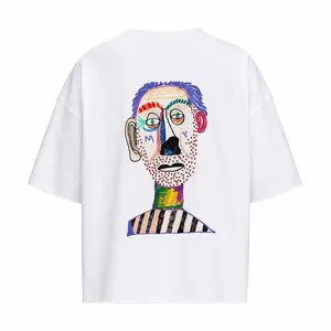 MYSIMPLICATED Oversized T-shirt With Clown Design - White