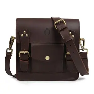 DÖTCH LEATHER Leather Satchel Bag