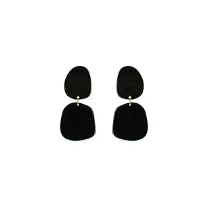 GISSA BICALHO Organic B Acrylic Pendant Earrings