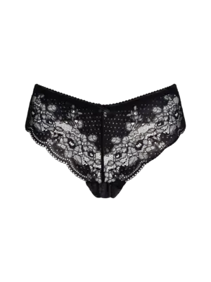 BONBON LINGERIE Whispers Full Brief - Black