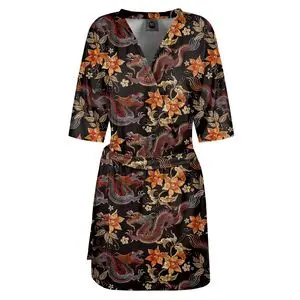 ALOHA FROM DEER Printed Envelope Dress