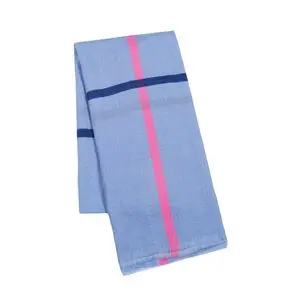 HERITAGEMODA Handpainted Light Wool Silk Scarf - Blue
