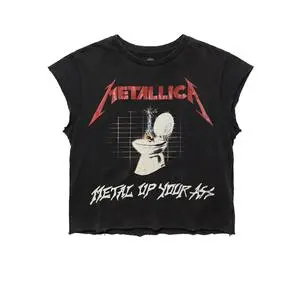 OTHER UK Metallica Metal Up Your Ass Raw Edge T-shirt