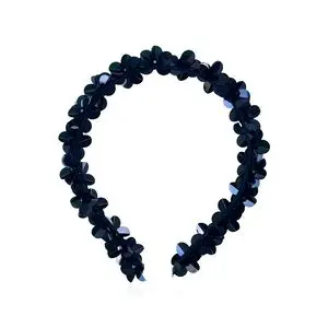 PINAR OZEVLAT Yasmine Headband - Black
