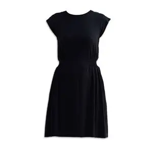REISTOR Short Dress With Smocking Detail
