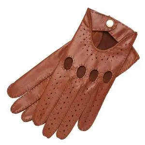 1861 GLOVE MANUFACTORY Hamerli Philippe Driving Gloves - Brown