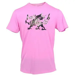LORDS OF HARLECH Rob Dragon Tee - Pink