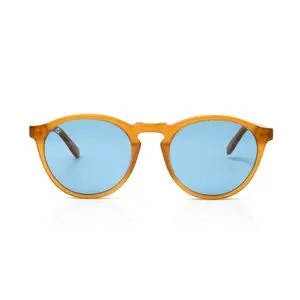 FAOS CONCEPT Round Frame Sunglasses - Yellow